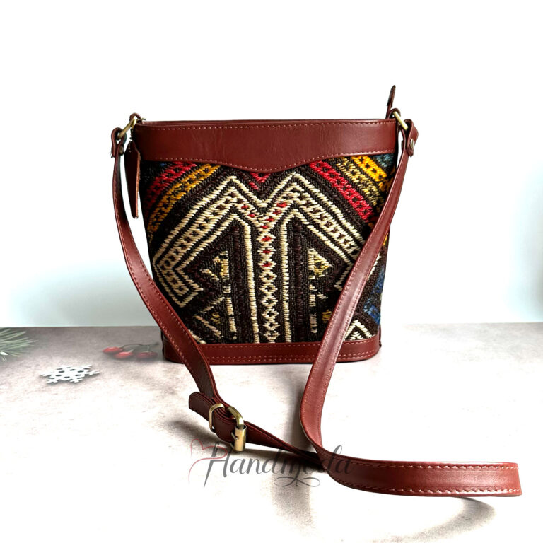 Vintage Kilim Turkish Handmade Cross Body Shoulder Bag